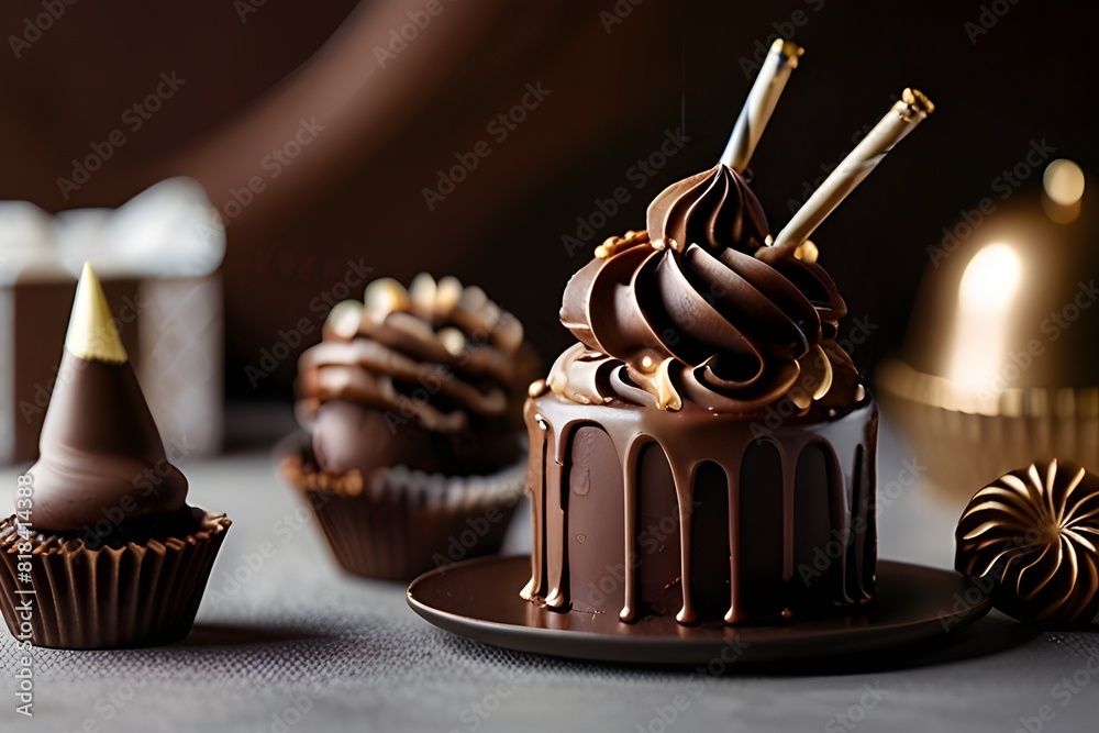 Celebrate Chocolate Day in style with our AI-generated images of a ...
