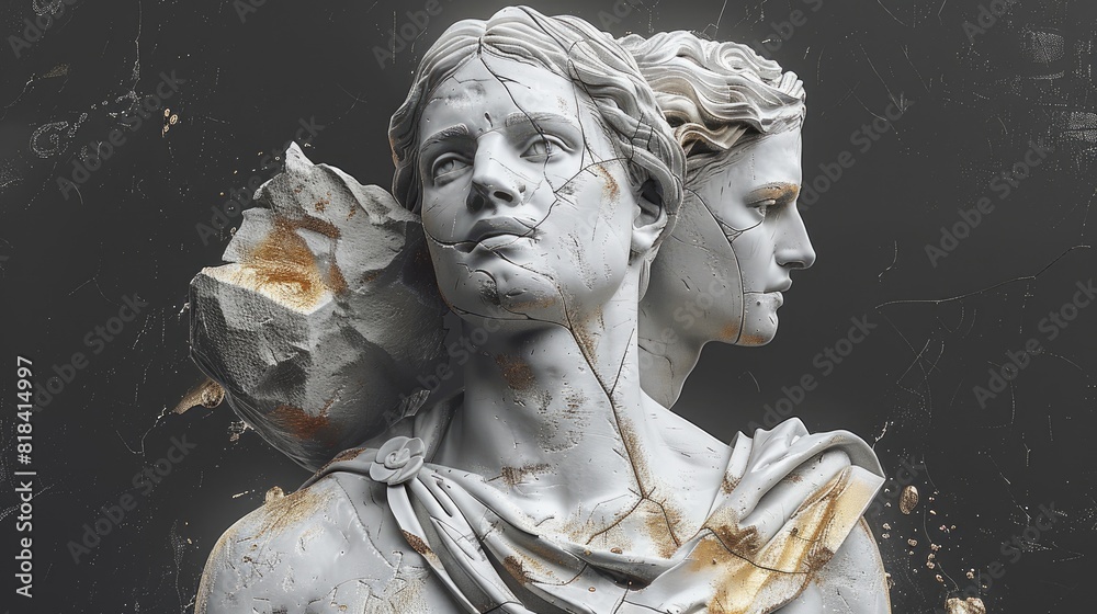 Creative representation of the greatest ancient greek mythology greek ...