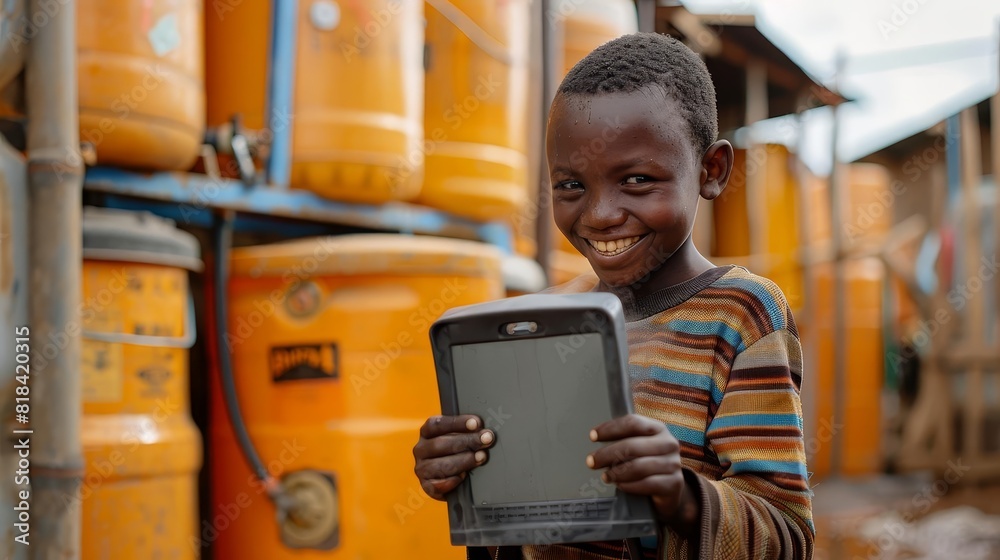 Innovative water purification project in a developing country, using ...