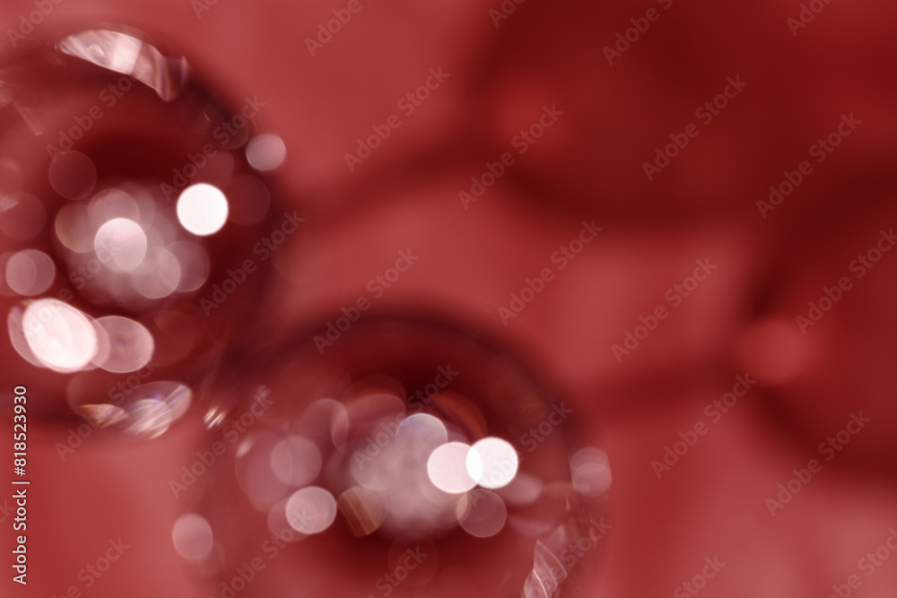 Glasses of Red wine as blurred background, abstract backdrop red wine ...