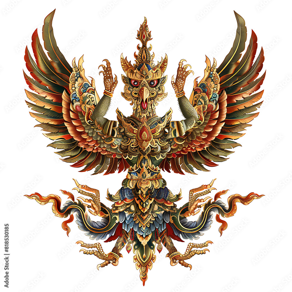 Garuda, a literary animal, shows a creative and charismatic culture ...
