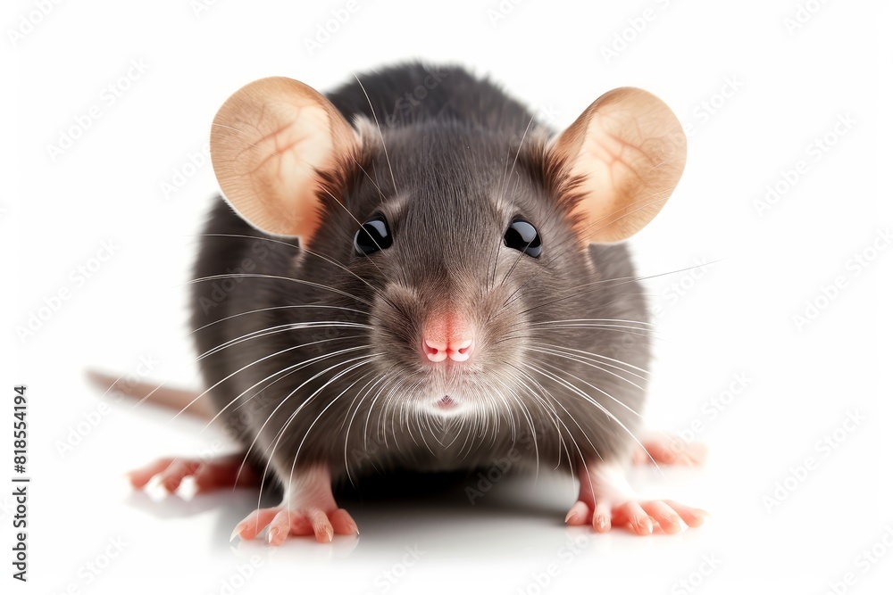 Dumbo Rat's Big-Eared Cuteness: Feature the endearing big ears of a ...