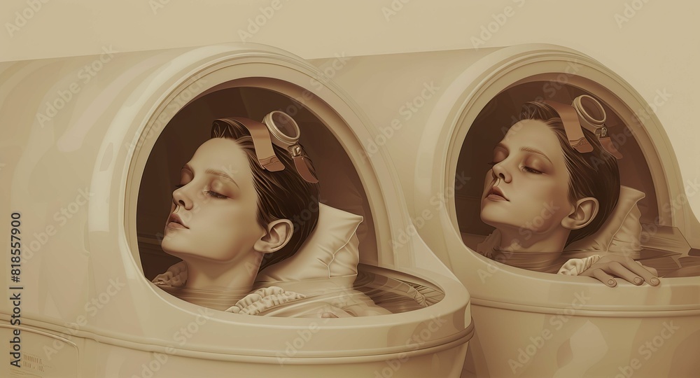 Cryogenic sleep pods for surgical recovery, accelerating healing ...