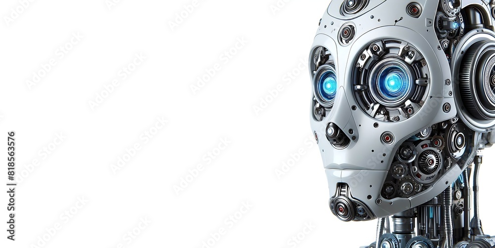 Voxel digital human head illustration artificial abstract, face 3d ...