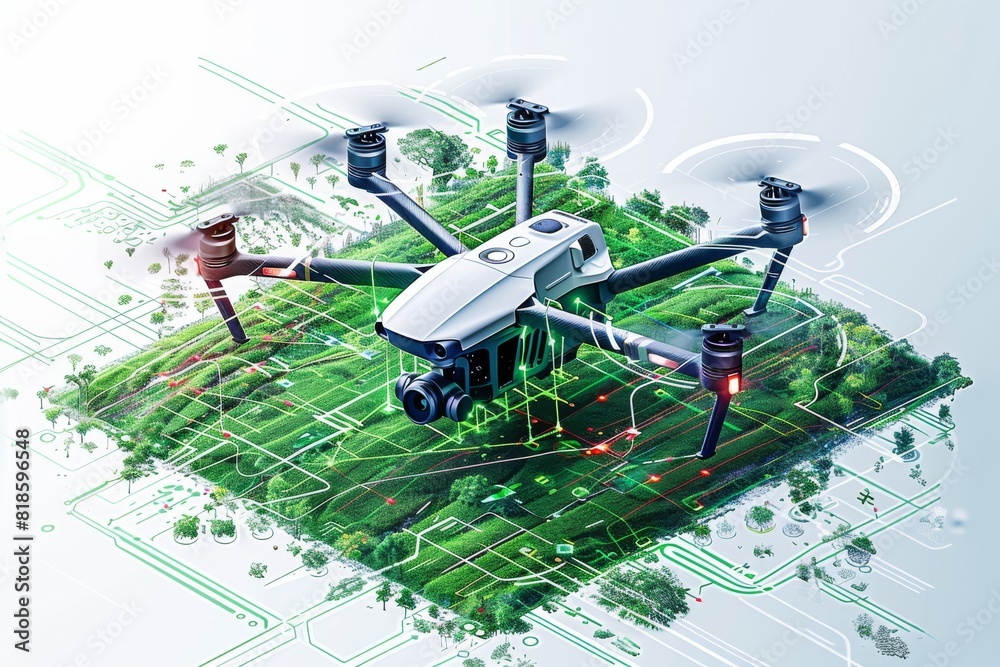 Precision agricultural drones for smart farming and sustainable crop ...