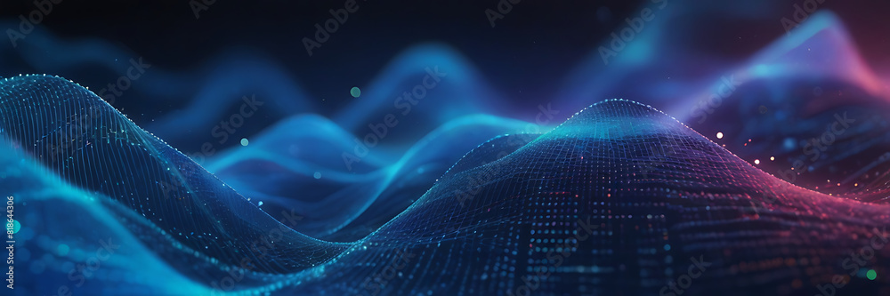Digital Modern abstract background ideal for technological operations, neural networks, AI, data ...
