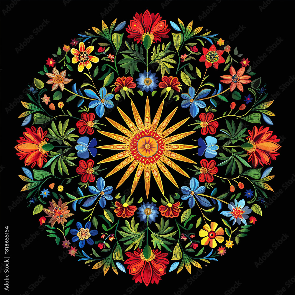 Bengali traditional folk art of Rickshaw Painting showcases motifs ...