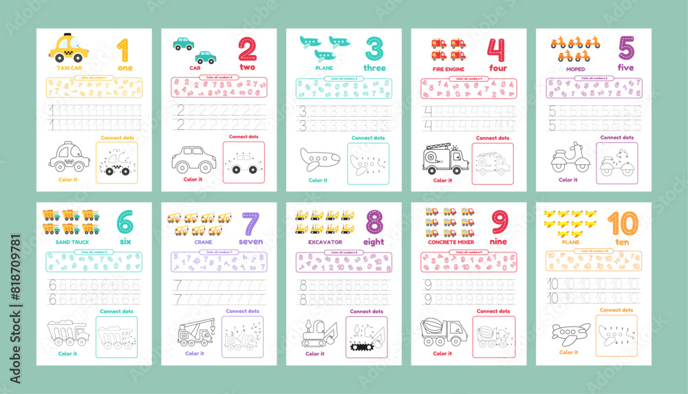 Activity worksheets for kids education with many exercises. Learning ...