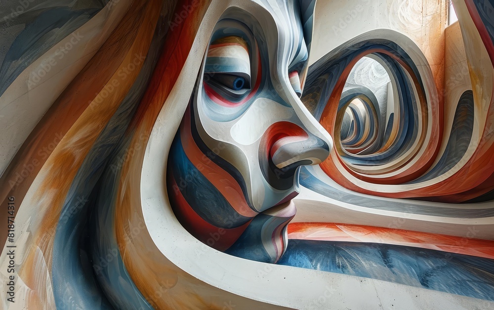 Explore anamorphic art to create distorted images that reveal their ...