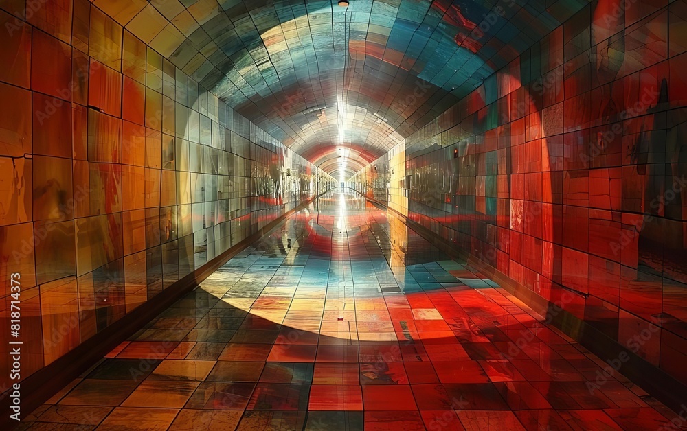 Explore anamorphic art to create distorted images that reveal their ...