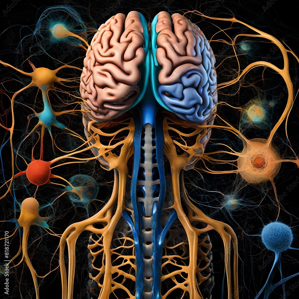 Explore the components of the nervous system, including the brain ...