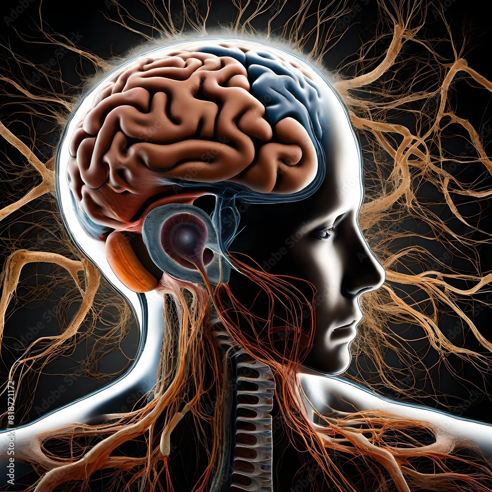 Explore the components of the nervous system, including the brain ...