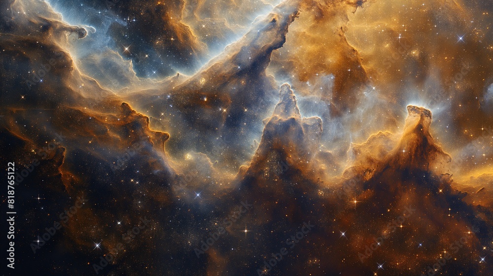 A mysterious black hole, surrounded by a halo of glowing gas, bending ...