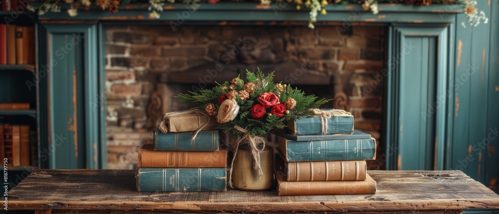 Fathers Day old photos and memorabilia create a nostalgic background ...