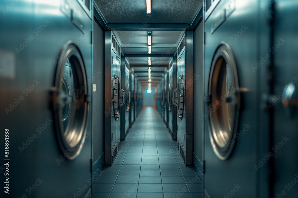 bank vaults without people ultra-realistic photograph Stock Photo ...