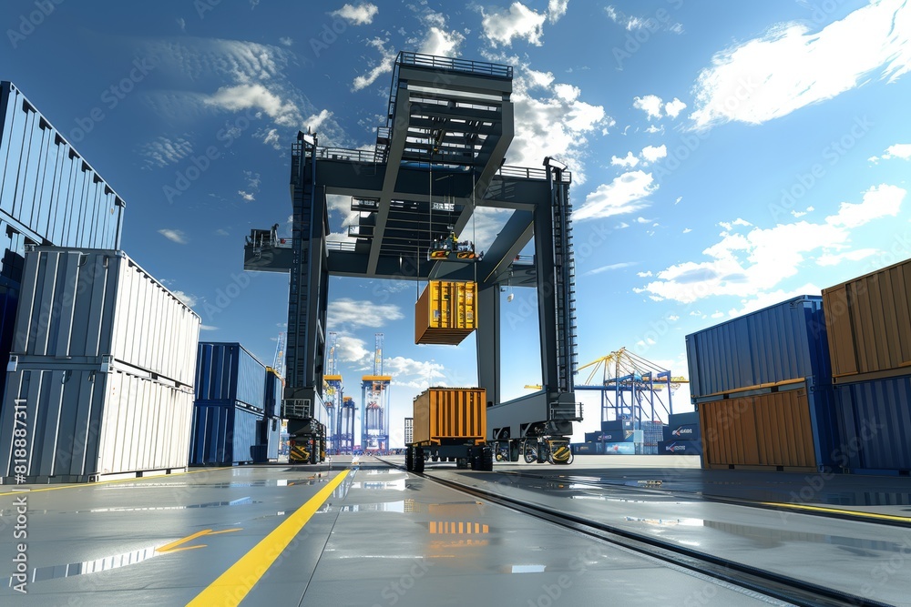 Automated Container Handling System at High-Tech Port - Industrial ... Automated Container Handling System at High-Tech Port - Industrial ...