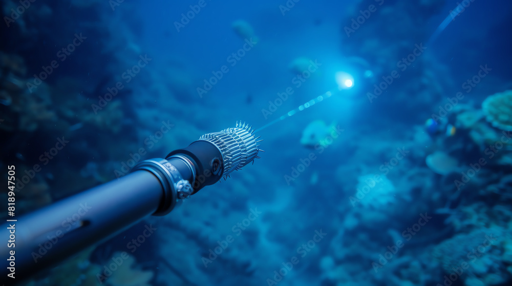 Fiber Optic Cable in the Deep Ocean Cables at extreme depths, with ...