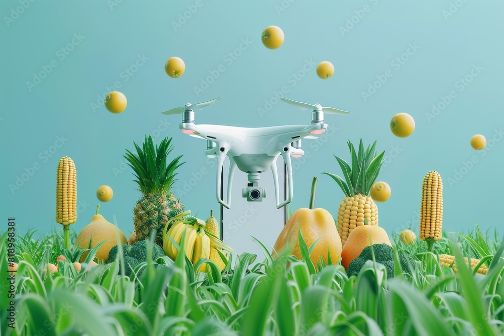 Enhanced agricultural productivity with advanced drone technology ...
