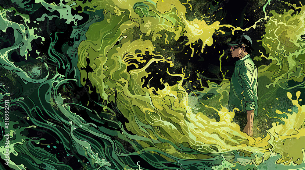 illustration, comic, style, drawing, cartoon, art, graphic, panel ...