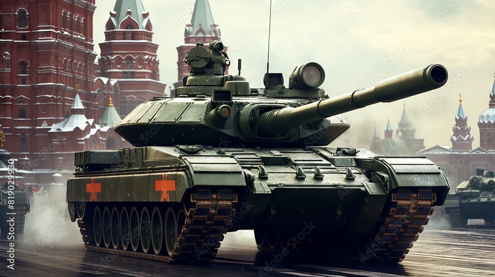 Military equipment, tanks close-up. Concept: war and armed conflicts ...