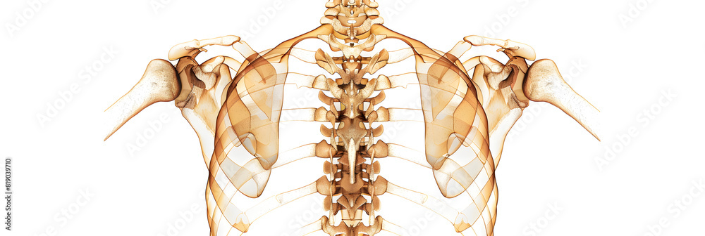 Detailed Digital Illustration of the Human Xiphoid Process and ...