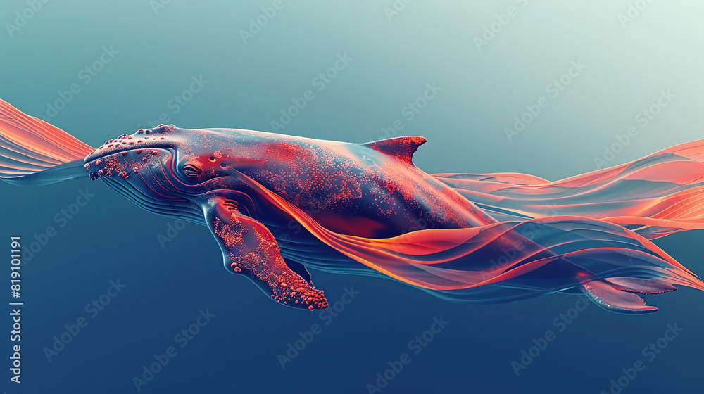 marine creatures background, ocean life, sea animals, underwater scene ...
