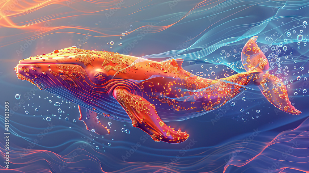 marine creatures background, ocean life, sea animals, underwater scene ...