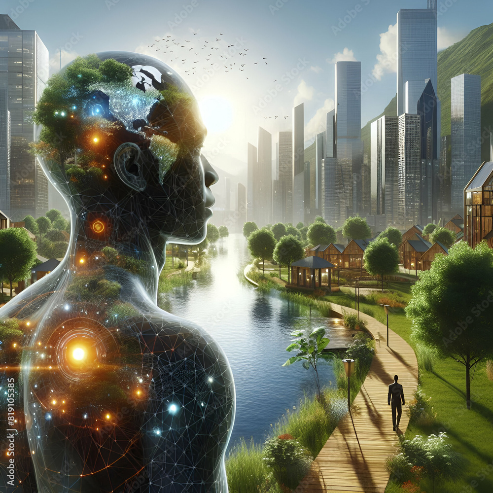 Generative AI architects create buildings that blend into the natural ...