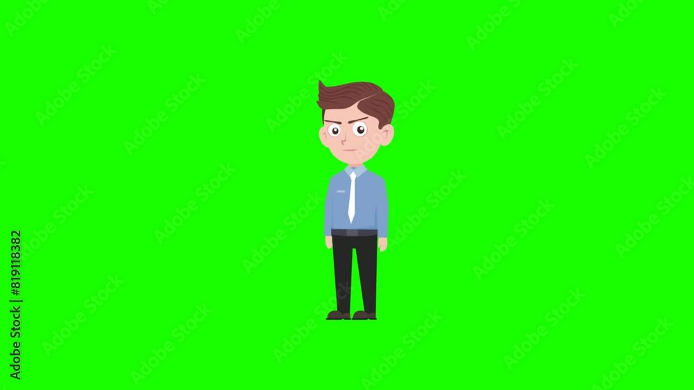 Cartoon character instructive background and 2d animation 4k, cartoon ...