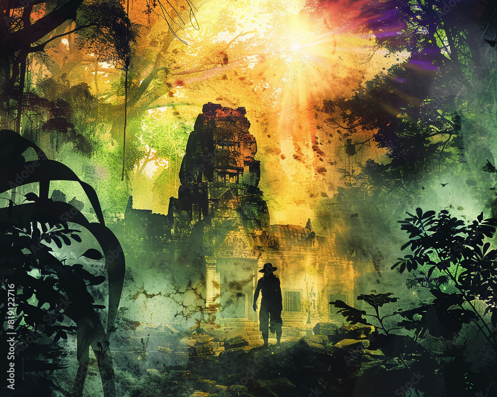 Enigmatic explorer, mysterious runes, forgotten temples, deciphering ... Enigmatic explorer, mysterious runes, forgotten temples, deciphering ...