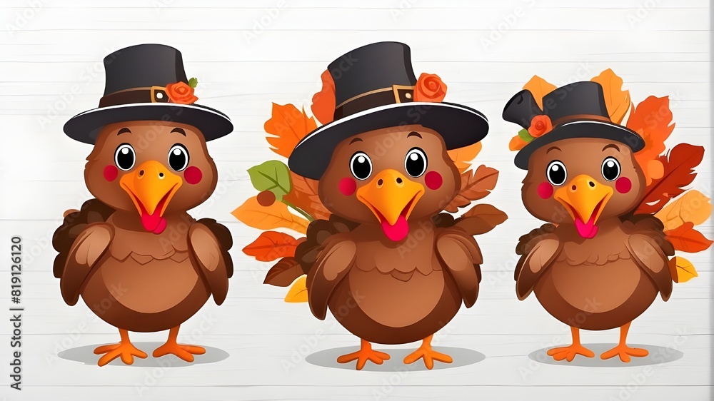 Cute turkey svg png clip art bundle, turkey cut file, turkey face svg ...