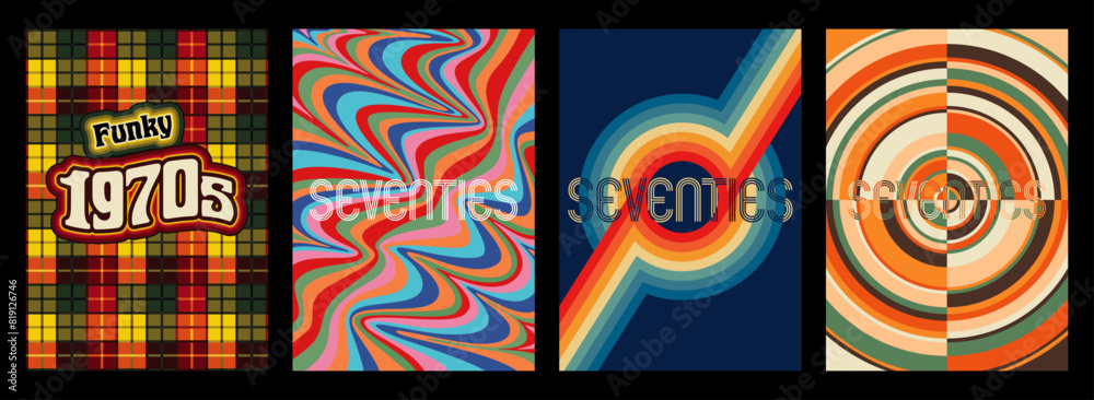 Poster 1970s Style Poster Backgrounds – Wall Art | UkPosters
