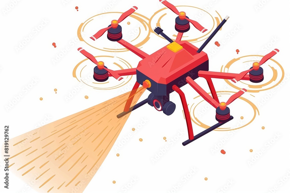 Smart drone technology with 4K agricultural drone designs enhances farm ...