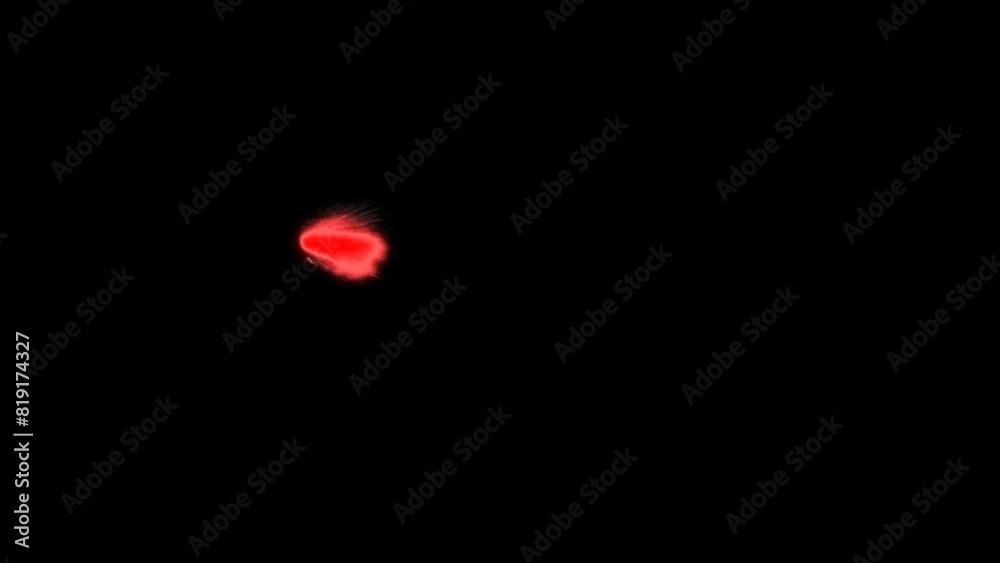 Bullet Hit Blood Mist I FHD I 30fps I Alpha Stock Video | Adobe Stock