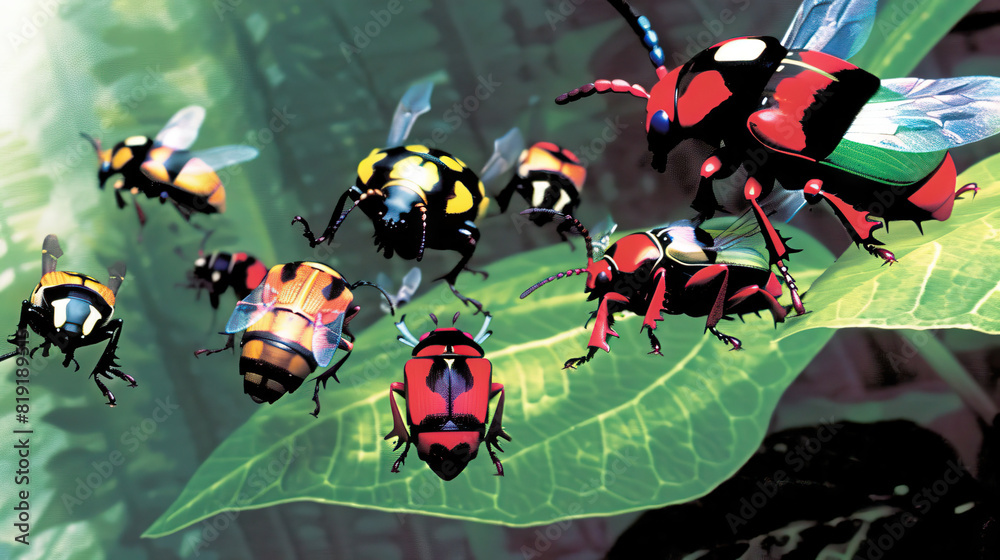 Beetle Ballet: The Intricate Movements of Beetles on Leaves - Visualize ...