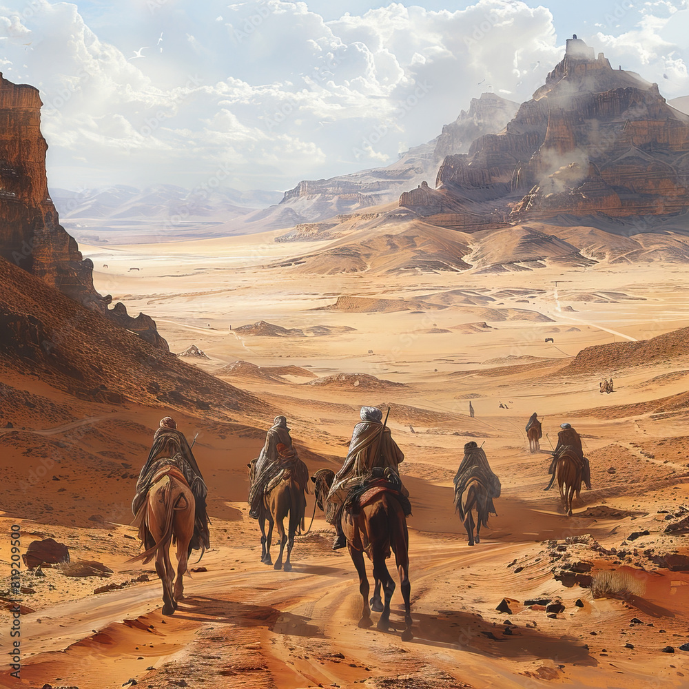 Desert Nomads: The Traditions of a Nomadic Lifestyle - Visualize a ...