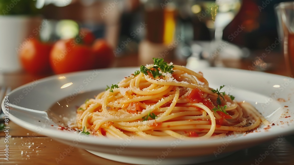 Deliciously Realistic Plate of Pasta - High Definition Food Photography ...