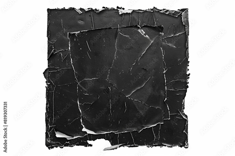 Realistic distressed edge paper texture overlay for album cover art ...