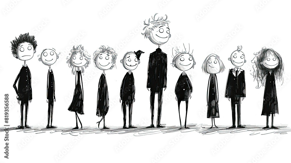 Arthur Schopenhauer with his friends in the party,full body shot ...