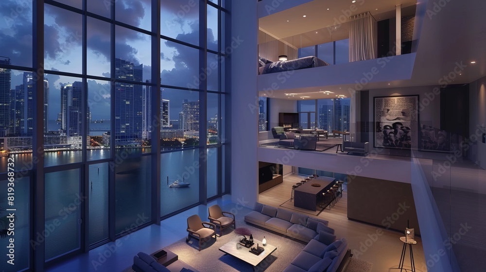 Discover the zenith of urban sophistication from the lofty heights of a ...