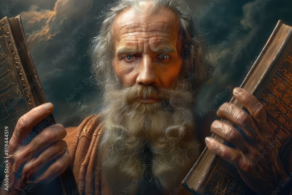 God gave Moses the Ten Commandments on Mount Sinai, a pivotal moment in ...