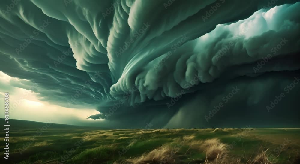 Experience the power and beauty of storm cloud structures Swirling ...