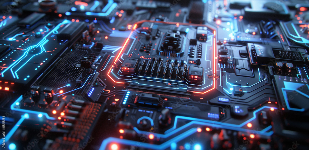 futuristic digital technology background, modern internet cyber tech ...