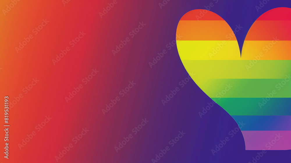 Vibrant sweep of LGBTQ colors in a gradient design featuring a ...