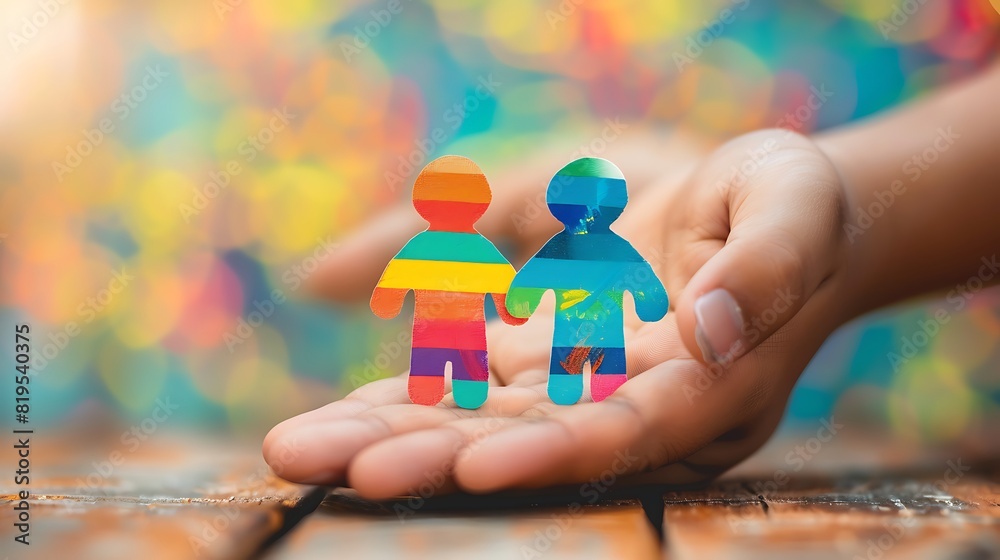 Understanding Autism Together: Adult and Child Embracing World Autism ...