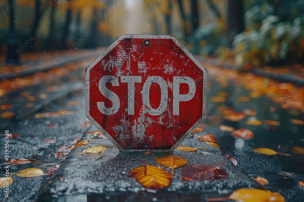 Stop signs are traffic signs designed to inform drivers that they must ...