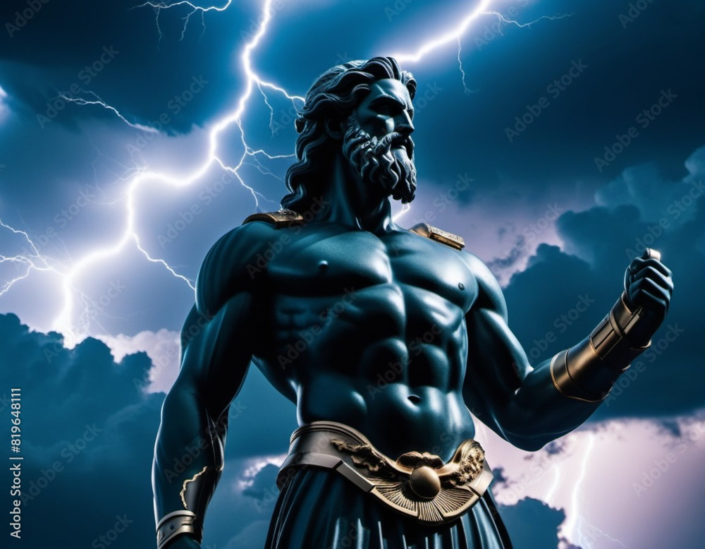 Zeus - in ancient Greek mythology, the god of the sky, thunder ...