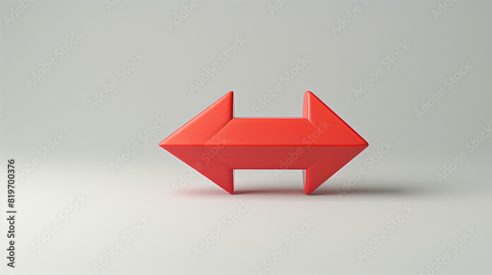 red straight 3d arrow right png. Arrows direction signs red and pink ...