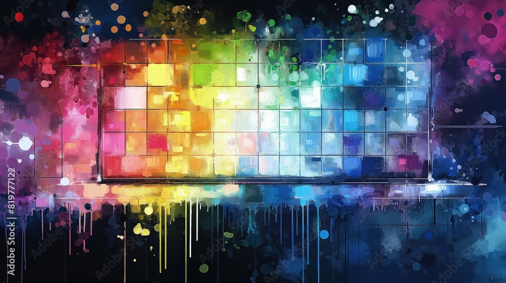 A digital painting tool designed to mimic watercolor effects, featuring ...