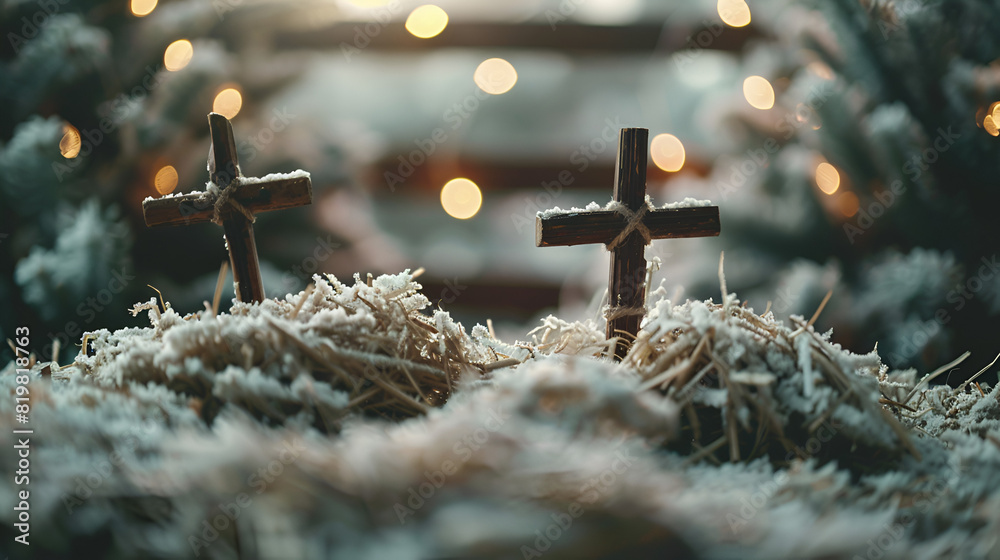 Symbols of Sacrifice: A Look at Manger and Crosses, Jesus - reason for ...